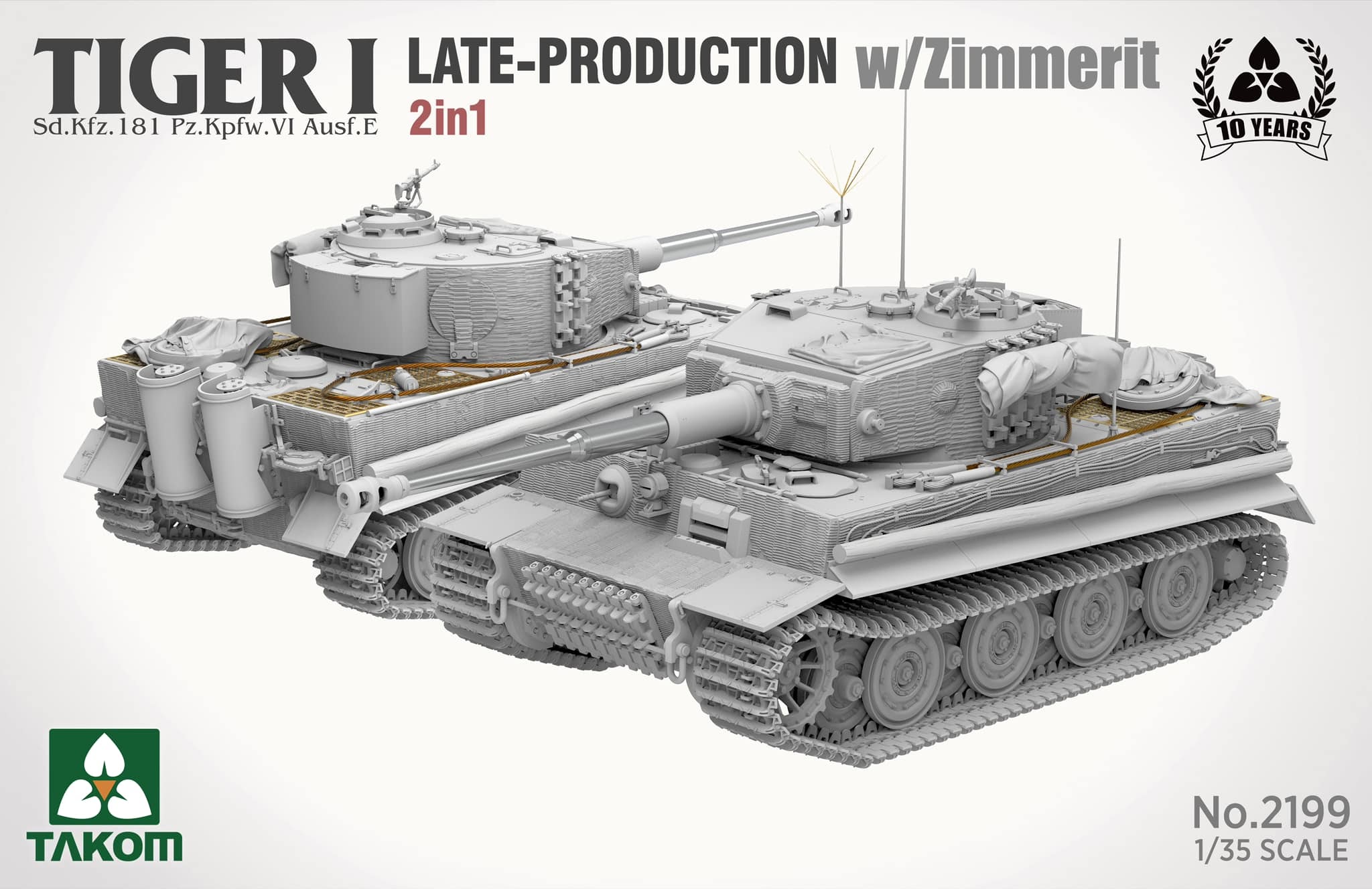 The Modelling News Video review guide Clayton s build of Takom s 35th scale Tiger I late 2 in 1 kit